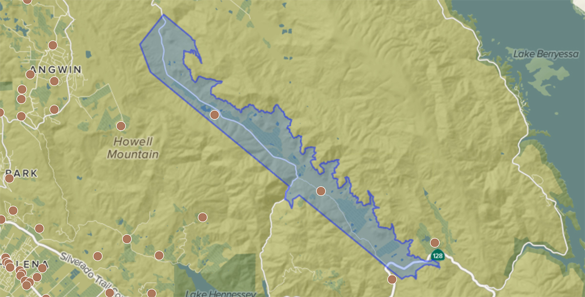 Chiles Valley Appellation of Napa Valley